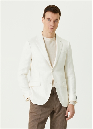 Zegna Erkek Drop 7 Beyaz Keten Ceket Gri 48 It Zegna Erkek Drop 7 Beyaz Keten Ceket Gri 48 It