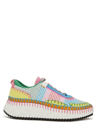 Chloe Kadın Nama Colorblocked Desenli Sneaker 36 EU Chloe Kadın Nama Colorblocked Desenli Sneaker 36 EU