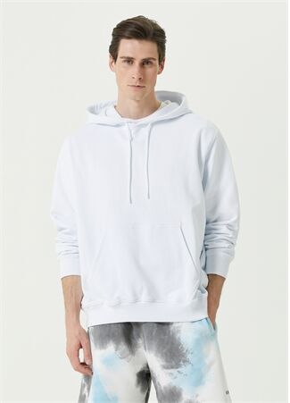 Msgm Erkek Sweatshirt Beyaz Xs Eu