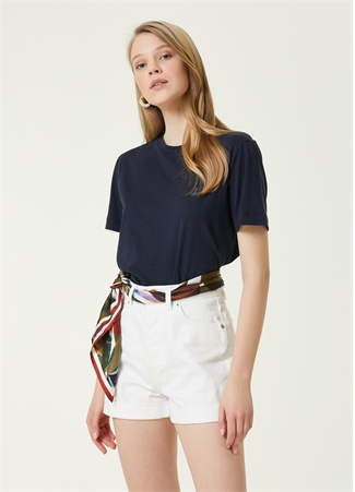 Beymen Club Kadın Lacivert Bisiklet Yaka Basic T-shirt Xs Beymen Club Kadın Lacivert Bisiklet Yaka Basic T-shirt Xs