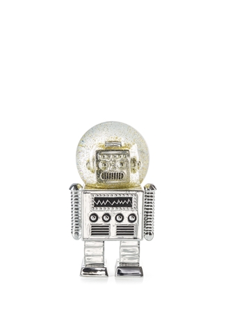 Donkey Summerglobe Robot Heykel Gri Donkey Summerglobe Robot Heykel Gri