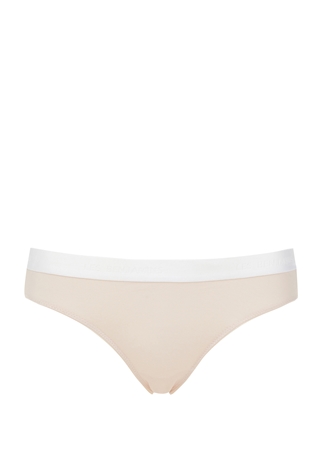 Les Benjamins Kadın Nude Logo Bantlı Külot Pembe XXL EU Les Benjamins Kadın Nude Logo Bantlı Külot Pembe XXL EU