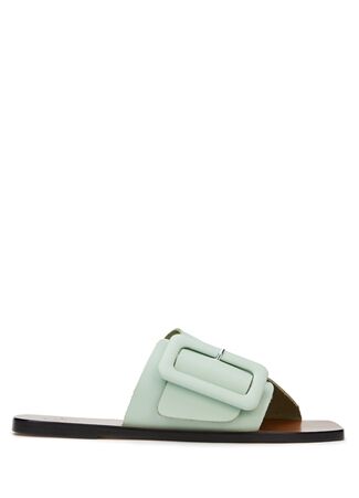 Atp Atelier Kadın Ceci Mint Deri Terlik Yeşil 36 EU