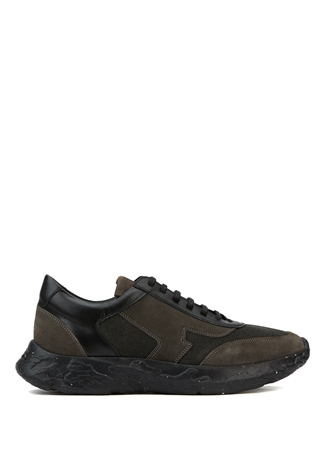 Beymen Club Erkek Siyah Garnili Logolu Deri Sneakers 42 Beymen Club Erkek Siyah Garnili Logolu Deri Sneakers 42