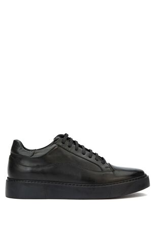 Divarese Erkek Siyah Deri Ayakkabı 44 EU