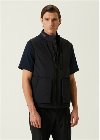 Network Erkek Slim Fit Lacivert Dik Yaka Yelek L Eu Network Erkek Slim Fit Lacivert Dik Yaka Yelek L Eu