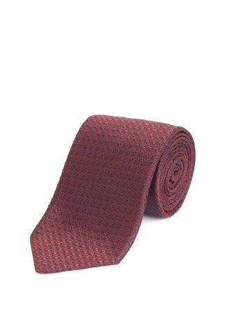 Beymen Collection Erkek Bordo Desenli İpek Kravat EU IT Beymen Collection Erkek Bordo Desenli İpek Kravat EU IT