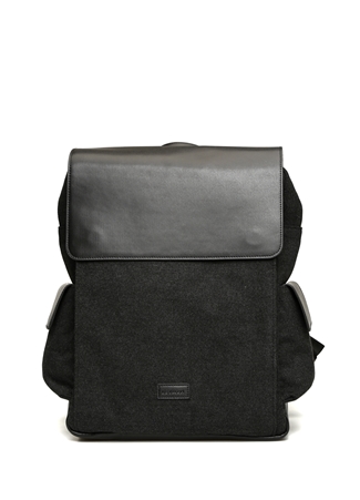 Beymen Hediye Erkek Antrasit Logolu Sırt Çantası Gri EU