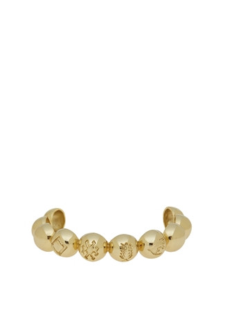 Beymen Collection Kadın Sembol Top Detaylı Bileklik Altın Rengi EU