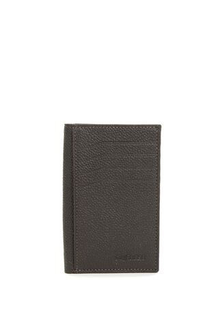 Divarese Erkek Siyah Deri Cüzdan Kahverengi EU