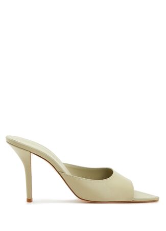 Gia Borghini Kadın Yeşil Deri Terlik 35 Eu