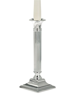 Sirmaison Silver Medium Geometrik Formlu Şamdan Gri Sirmaison Silver Medium Geometrik Formlu Şamdan Gri