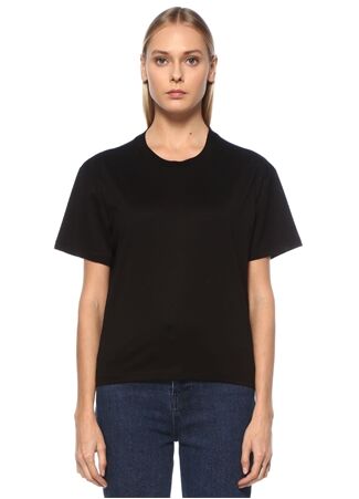 Beymen Collection Kadın Siyah Basic T-shirt M