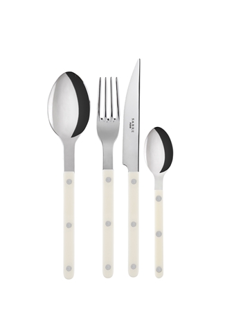 Sabre Bistro Ekru 24 Parça Çelik Çatal Bıçak Seti Bej Sabre Bistro Ekru 24 Parça Çelik Çatal Bıçak Seti Bej
