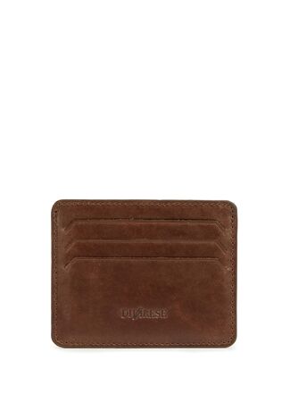 Divarese Erkek Kahverengi Deri Kartlık EU