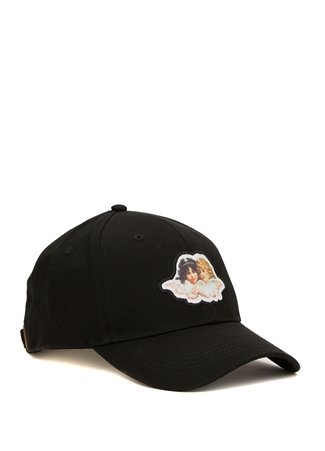 FIORUCCI Kadın Siyah Patchli Şapka EU FIORUCCI Kadın Siyah Patchli Şapka EU