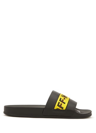 Off-White Erkek Industrial Belt Siyah Sarı Terlik 42 EU Off-White Erkek Industrial Belt Siyah Sarı Terlik 42 EU