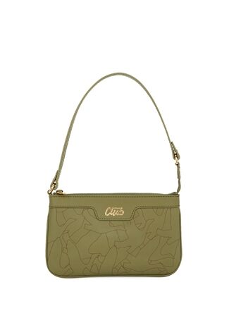 Beymen Club Kadın Monogram Haki Kuş Desenli Omuz Çantası Eu Beymen Club Kadın Monogram Haki Kuş Desenli Omuz Çantası Eu