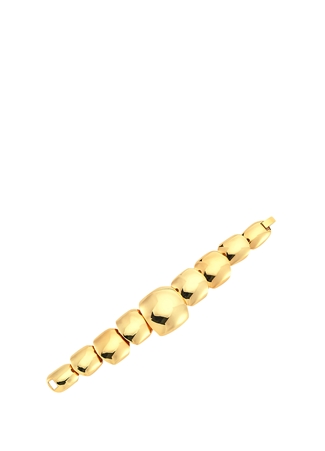 Ninon Kadın Geometrik Formlu Altın Rengi Kaplama Bilezik EU