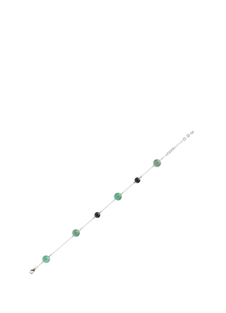 Collection Kadın Zümrüt Onx Taşlı Altın Rengi Halhal EU