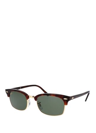 Ray-Ban Clubmaster Square Tortoise Güneş Gözlüğü Kahverengi 52 EU