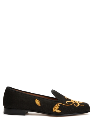 Stubbs&wootton Kadın Siyah Ahtapot Desenli Loafer Gri 36 Eu Stubbs&wootton Kadın Siyah Ahtapot Desenli Loafer Gri 36 Eu