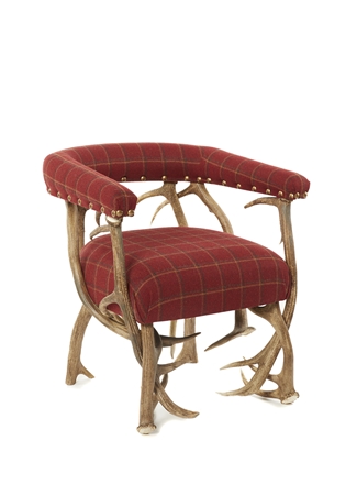 Clock House Club Bordo Sandalye