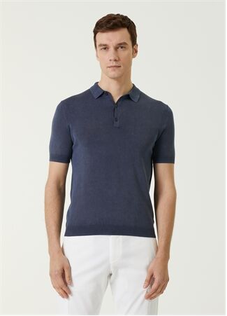 Palzileri Lab Erkek Lacivert Polo Yaka Kısa Kollu Triko 46 IT Palzileri Lab Erkek Lacivert Polo Yaka Kısa Kollu Triko 46 IT