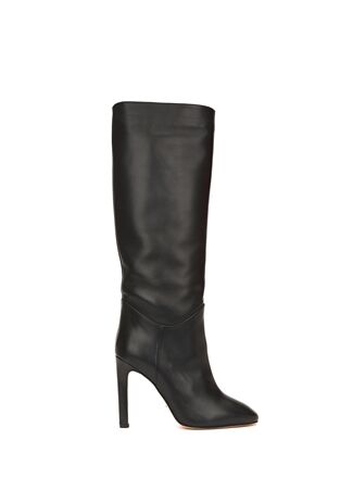 Beymen Collection Kadın Essential Siyah Deri Çizme 36