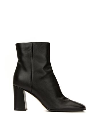 Sergio Rossi Kadın Siyah Deri Bot 36 EU