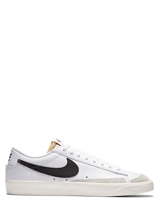 Nike Erkek Blazer Low 77 Vintage Beyaz Deri Sneaker 42 EU