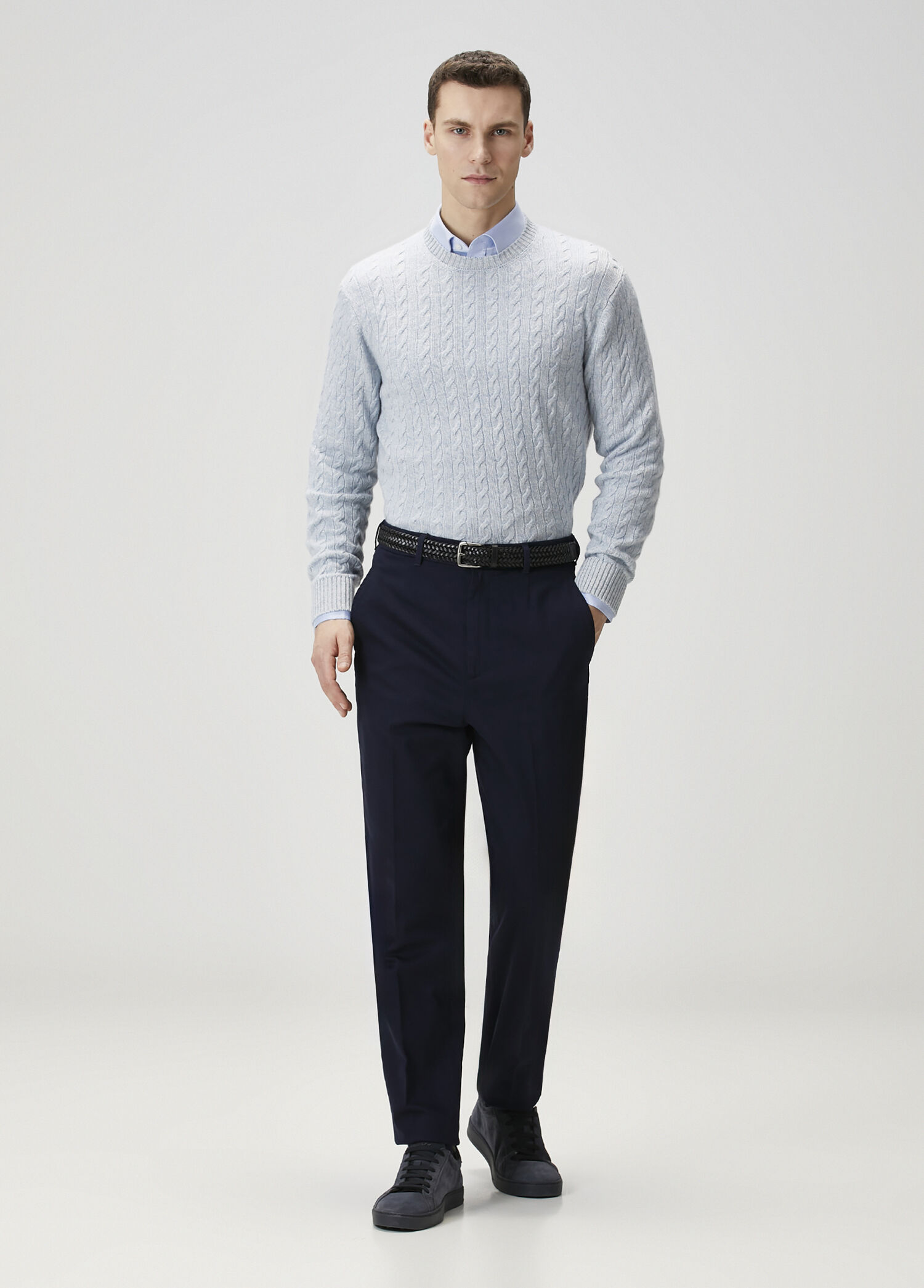 Navy blue Dunhill Navy blue Men Navy Blue Pants 1912400 | Beymen