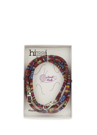 Hippi Kadın Cloth Colorblocked El Yapımı Telefon Askısı EU Hippi Kadın Cloth Colorblocked El Yapımı Telefon Askısı EU