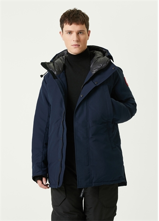 Canada Goose Erkek Sanford Lacivert Kapüşonlu Parka S EU Canada Goose Erkek Sanford Lacivert Kapüşonlu Parka S EU