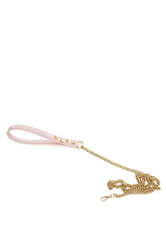 Paw Paris Pati Detaylı Zincir Tasma Pembe EU Paw Paris Pati Detaylı Zincir Tasma Pembe EU