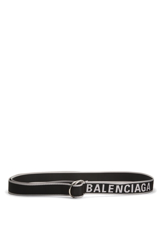 Balenciaga Kadın Antrasit Logo Jakarlı Kemer Gri Eu Balenciaga Kadın Antrasit Logo Jakarlı Kemer Gri Eu