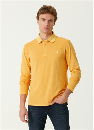 Beymen Club Erkek Comfort Fit Sarı Polo Yaka Uzun Kol T-shirt S Beymen Club Erkek Comfort Fit Sarı Polo Yaka Uzun Kol T-shirt S