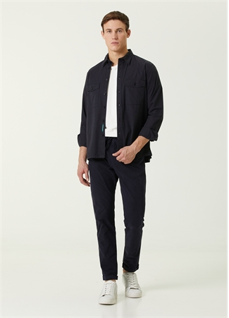 PS by Paul Smith Erkek Lacivert Beli Kordonlu Pantolon L EU PS by Paul Smith Erkek Lacivert Beli Kordonlu Pantolon L EU