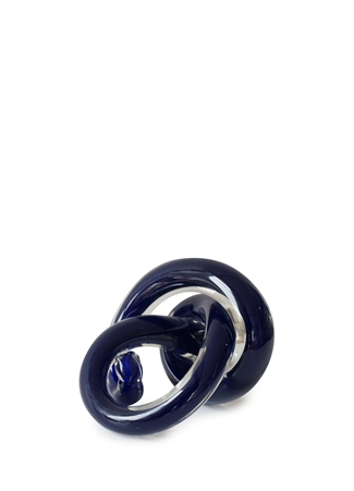 Usta Design Sailor Lacivert Düğüm Formlu Cam Obje