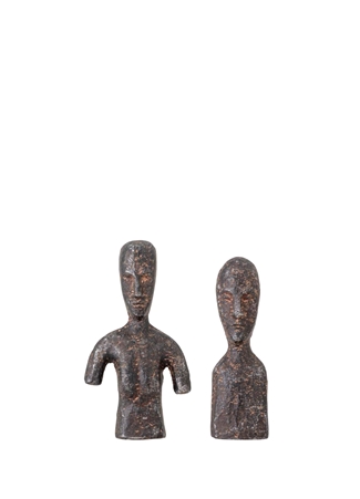 Bloomingville Rhea Kahverengi 2li Demir Obje