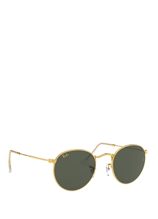 Ray-Ban Erkek Yuvarlak Formlu Güneş Gözlüğü Altın Rengi 50 EU Ray-Ban Erkek Yuvarlak Formlu Güneş Gözlüğü Altın Rengi 50 EU
