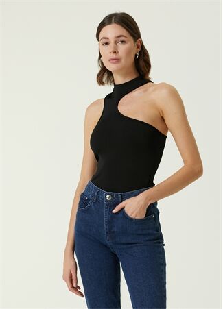 Anine Bing Kadın Lesly Siyah Asimetrik Atlet S EU