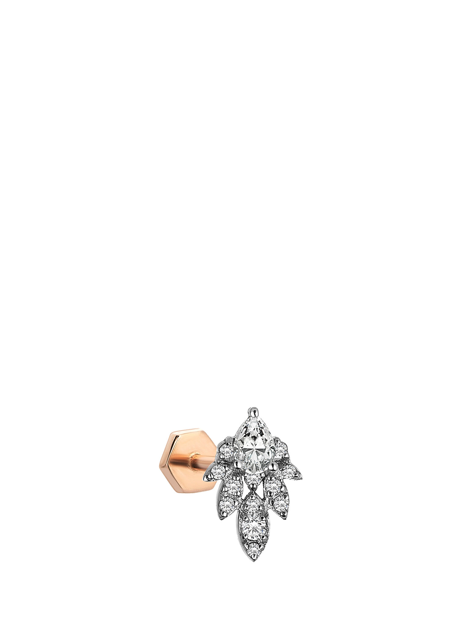 Kismet by Milka - Aimee Women's Gold Fixed Piercing