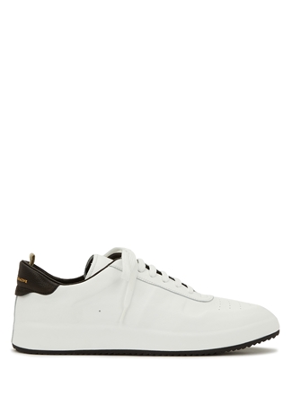 Officine Creative Erkek Ace 04 Beyaz Siyah Deri Sneaker 42 EU Officine Creative Erkek Ace 04 Beyaz Siyah Deri Sneaker 42 EU