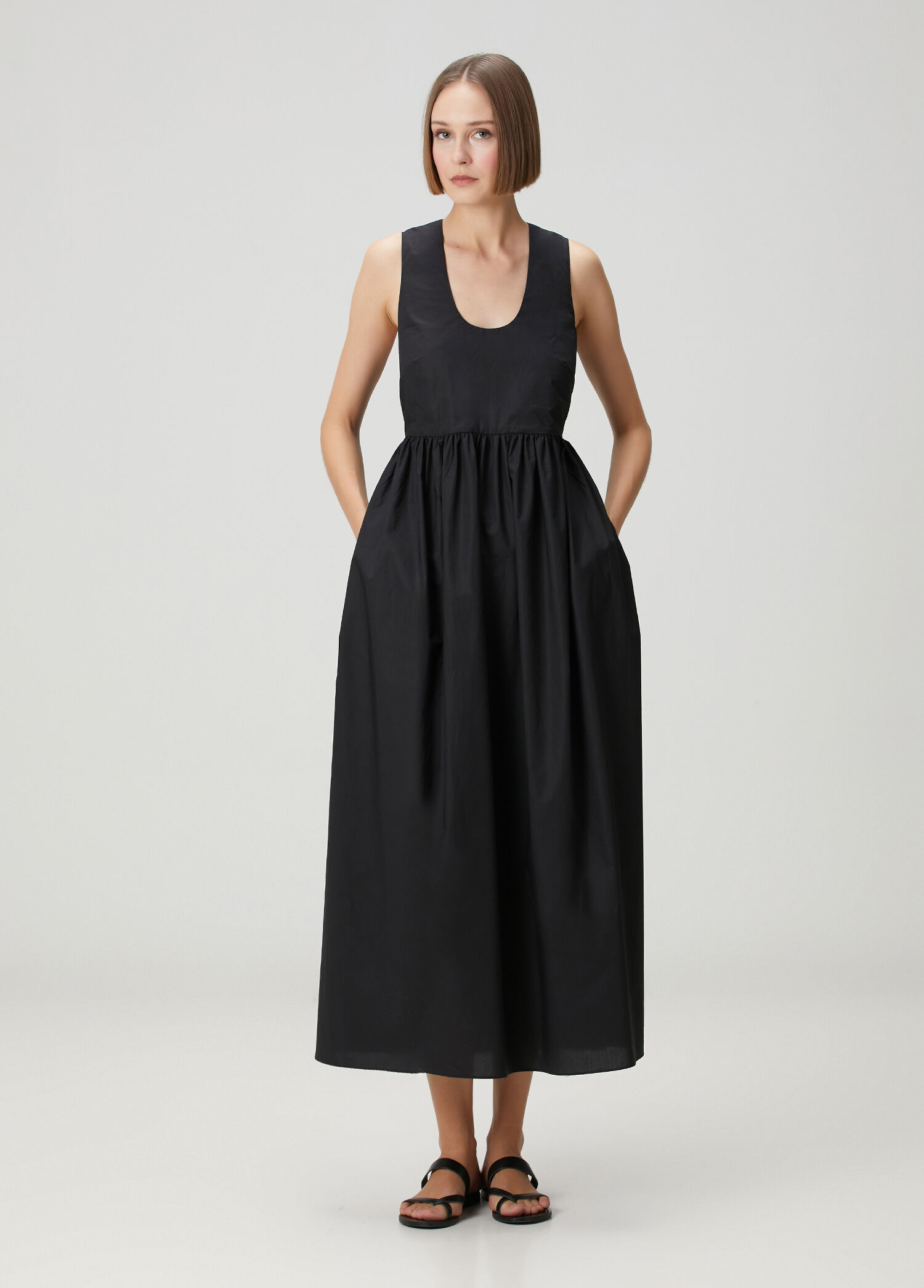 Matteau Swim - Black Midi Beach Dress
