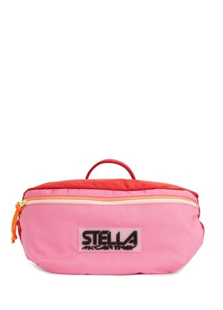 Stella McCartney Kadın Kırmızı Logo Detaylı Bel Çantası EU