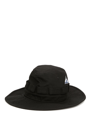Jil Sander Erkek Siyah Logo Patchli Büzgülü Şapka S EU Jil Sander Erkek Siyah Logo Patchli Büzgülü Şapka S EU