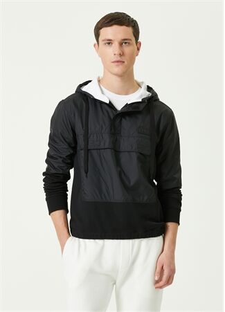 Valentino Erkek Siyah Kapüşonlu Logolu Sweatshirt S EU