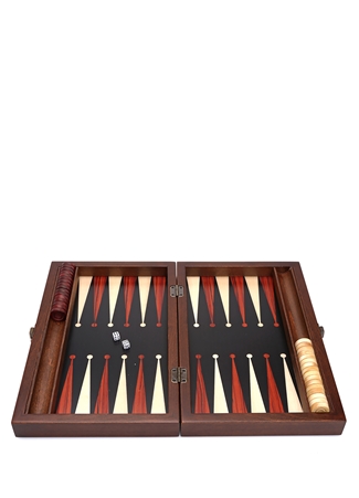 Beymen Hediye Kırmızı Ahşap Tavla EU