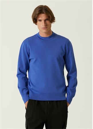 Network Erkek Slim Fit Saks Kazak Mavi Xl Eu Network Erkek Slim Fit Saks Kazak Mavi Xl Eu